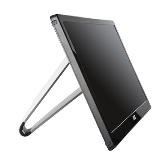 AOC E1659FWU USB LED 15.6" Portable Monitor Glossy Black LN58108 | SCAN UK