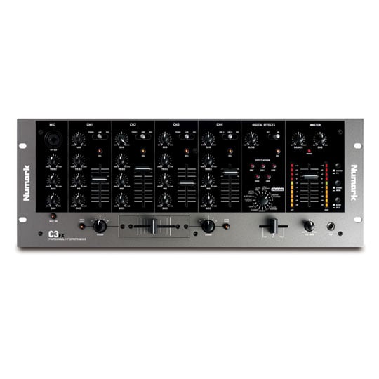 Numark C3FX 4-Channel Rack DJ Mixing Desk LN58357 | SCAN UK