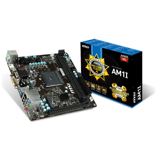 MSI AM1I Mini-ITX Motherboard LN58018 | SCAN UK