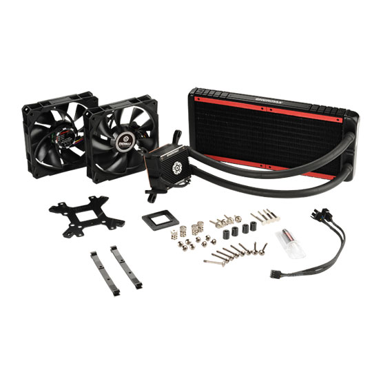 Enermax Liqtech 240 All-in-One CPU Cooler for Intel & AMD CPU's with 120mm Radiator LN58907 ...