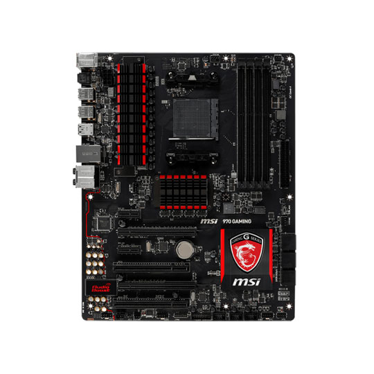 MSI 970 GAMING ATX Motherboard LN59076 | SCAN UK