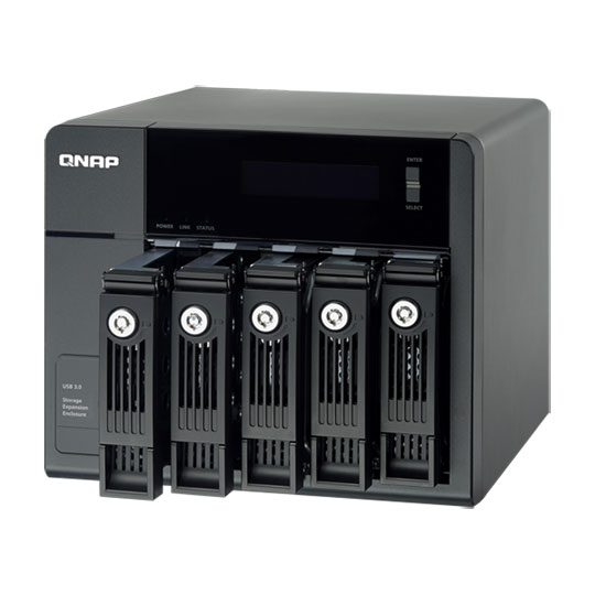 Qnap UX-500P NAS Expander for Turbo NAS Range LN59626 | SCAN UK