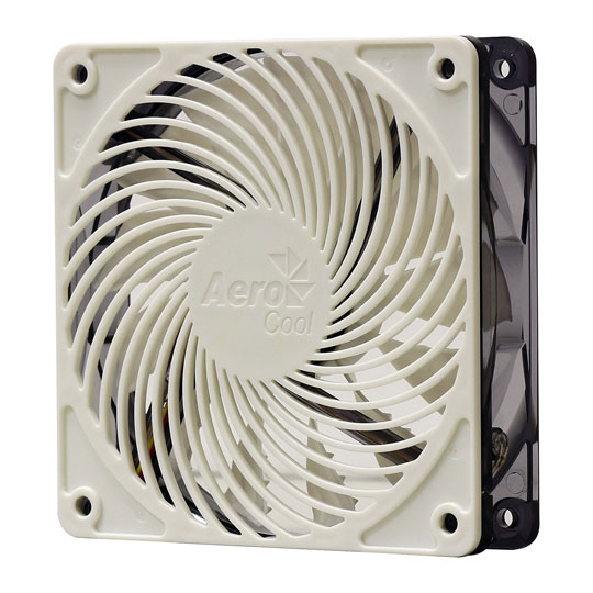 120mm Aerocool Air Force 13 Blade White LED Air Circulator Fan LN59797 ...