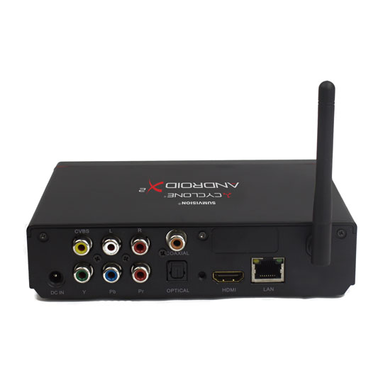 Cyclone X2 Android High Definition 1080p Media Player from Sumvision ...