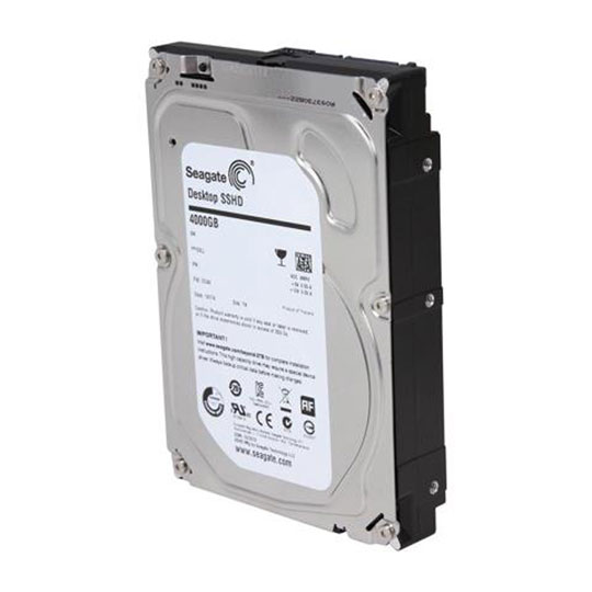 Seagate 4TB SSHD Hybrid Drive 3.5" 8GB MLC SATA Desktop STCL4000400 ...