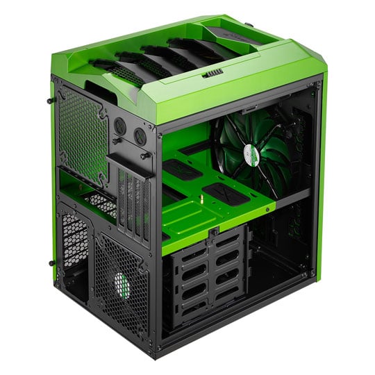 Aerocool X-Predator Cube Case - Green LN60287 - EN55132 | SCAN UK