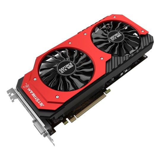 Palit Nvidia GTX 980 Jetstream Graphics Card 4GB LN60664 - NE5X980014G2 ...