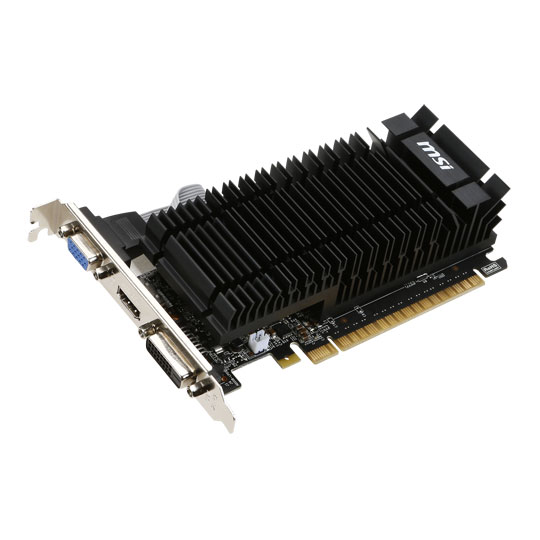 MSI GeForce GT 720 Passive Silent Graphics Card - 2GB LN60758 - N720 ...