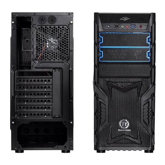 Thermaltake Versa H23 Gaming Case - Window Edition LN60792 - CA-1B1 ...