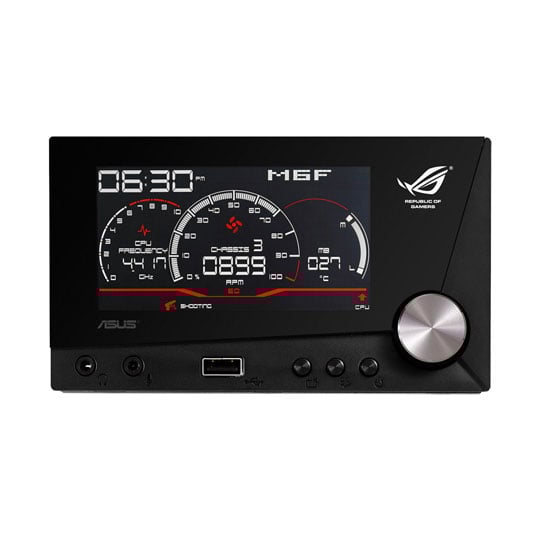 ASUS ROG Base Double Bay Front Gaming/Overclocking/Cooling Panel ...