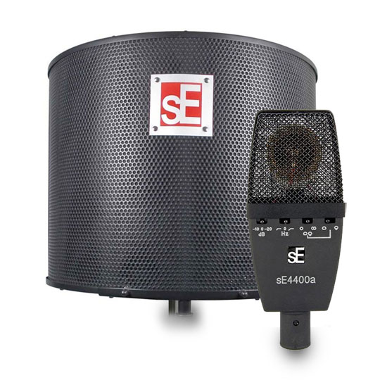 sE Electronics 4400a Condesor Mic + Se Baby Reflection Filter LN61818 ...
