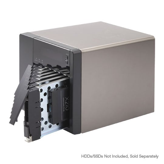 QNAP 8 Bay 2.5 Inch SATA3 HDD Small Business NAS Server LN61824 - TS ...