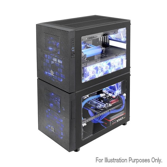 Thermaltake Core X2 micro-ATX/ITX Cube Case LN62021 - CA-1D7-00C1WN-00 ...