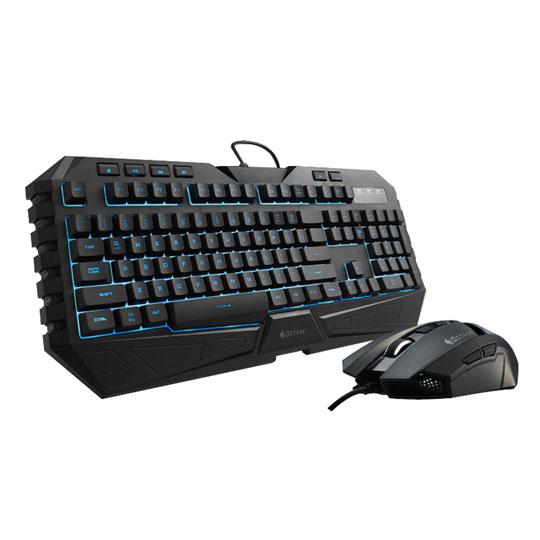 CM Storm Octane Performance Gaming Keyboard + Mouse Bundle (MS35+MB7C ...