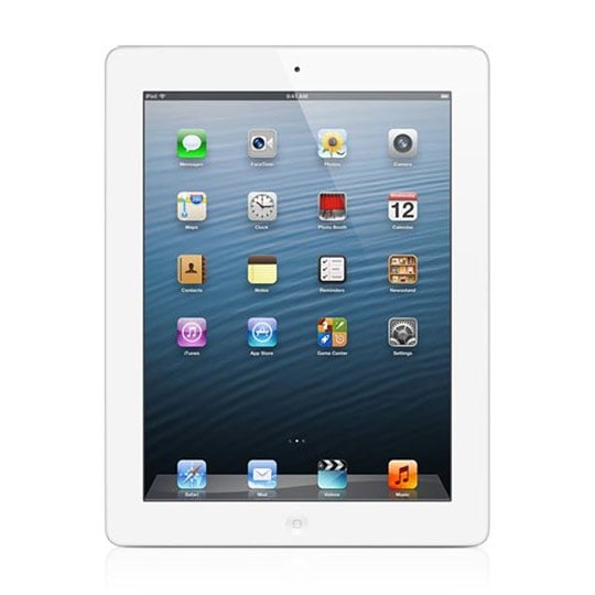 Refurbished - Apple Certified Refurbiished Ipad 4 Retina 16GB White ...