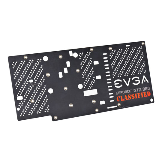EVGA GTX 980 Classified NVIDIA Graphics Card PCB Backplate/Protector ...