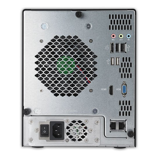 Thecus W5000 5 Bay Dual GbE 500GB Boot SSHD Windows NAS Server LN63713 ...