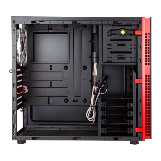 In Win 703 Black/Red Gaming Case LN64160 | SCAN UK