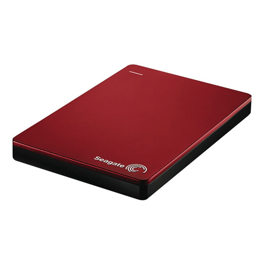 Seagate Backup Plus Slim 1TB External Portable Hard Drive/HDD - Red ...