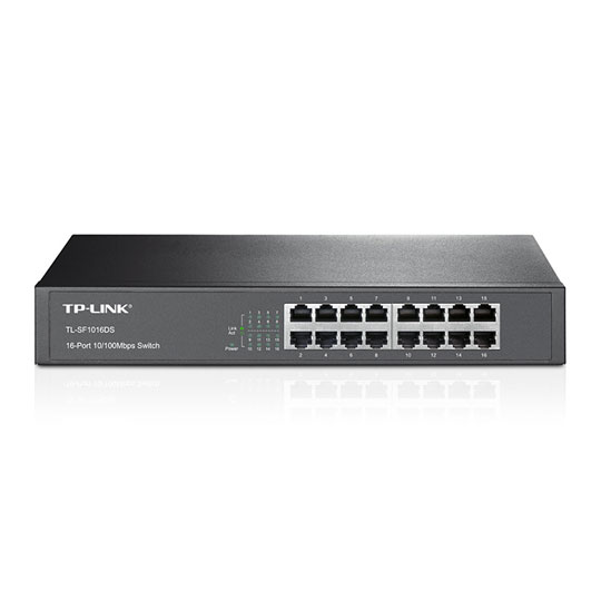 TP-LINK 16-Port Fast Ethernet LAN Network Switch LN65141 - TL-SF1016DS ...