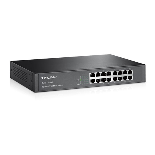 TP-LINK 16-Port Fast Ethernet LAN Network Switch LN65141 - TL-SF1016DS ...