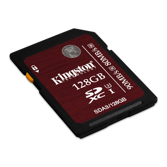 Kingston High Speed Class 3 SD Memory Card 128GB SDXC LN65636 - SDA3 ...