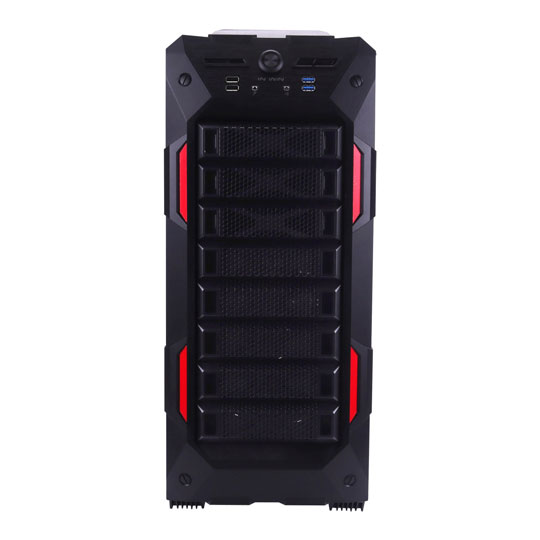 In Win GR One Full Tower Gaming Case - Black + Red LN66629 - BX141BLA ...