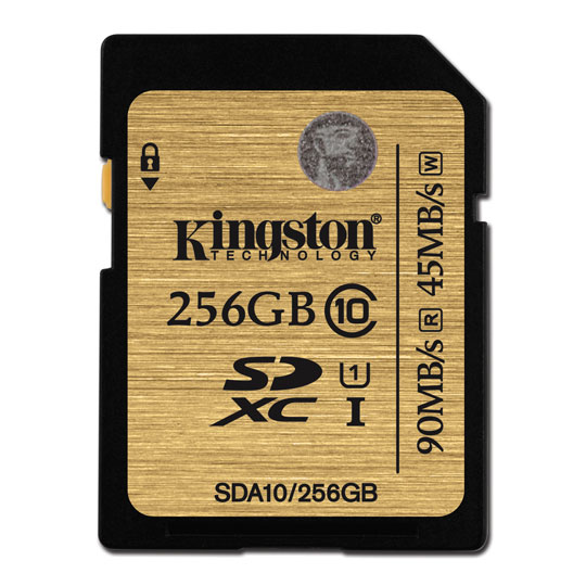 Kingston Ultra Fast 256GB SD Memory Card LN66672 - SDA10/256GB | SCAN UK
