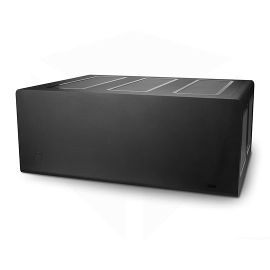 Streacom F12C Black Desktop HTPC Aluminum Case LN66781 - ST-F12CB | SCAN UK