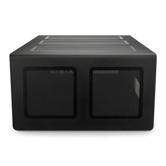Streacom F12C Black Desktop HTPC Aluminum Case LN66781 - ST-F12CB | SCAN UK