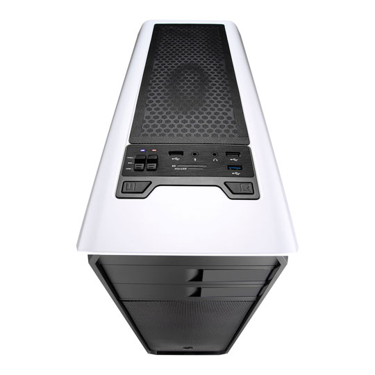 Aerocool Aero-500 White Chassis with Window LN67387 - EN55521 | SCAN UK
