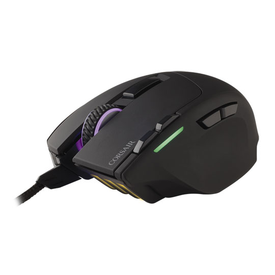 Corsair SABRE RGB LED USB Optical Gaming Mouse with New Logo LN67465 ...