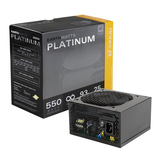 Antec EA550 Earthwatts Power Supply - 550W LN67628 - 0-761345-04751-7 ...