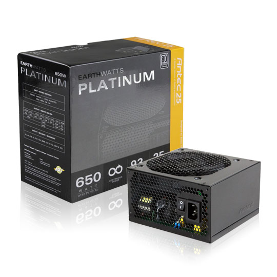 Antec EA-650 Platinum Power Supply - 650W LN67622 - 0-761345-04761-6 ...