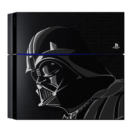 1TB Star Wars Battlefront Darth Vader PS4 Console Limited Deluxe ...