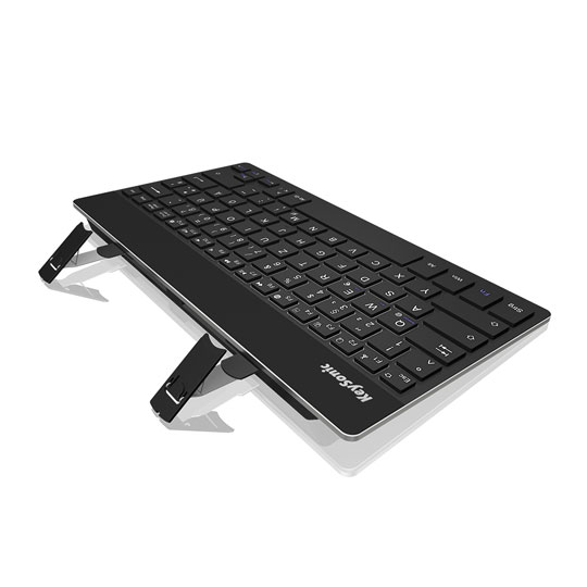 Keysonic 3022BT Bluetooth 3.0 Keyboard with Tablet Stand LN68281 - KSK ...