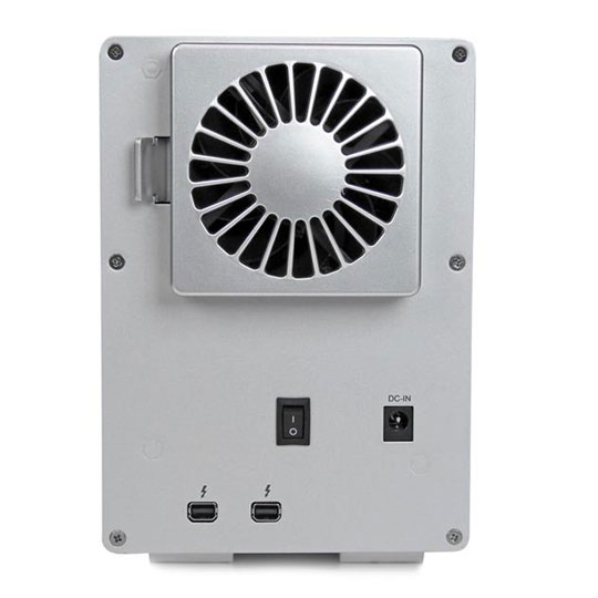 Startech 4 Bay Thunderbolt 2 Hard Drive Enclosure - with RAID LN68648 ...