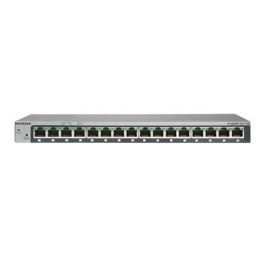 NETGEAR GS116Ev2 ProSAFE 16-Port Web Managed Plus Gigabit Ethernet ...