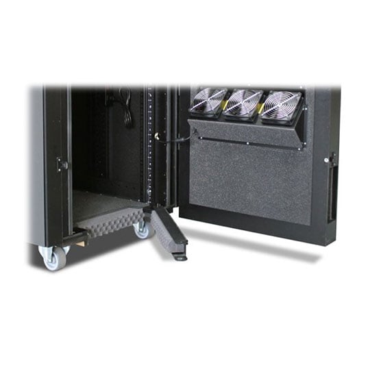 APC NetShelter AR4038IA CX 38U Secure Soundproof Server Room Enclosure ...