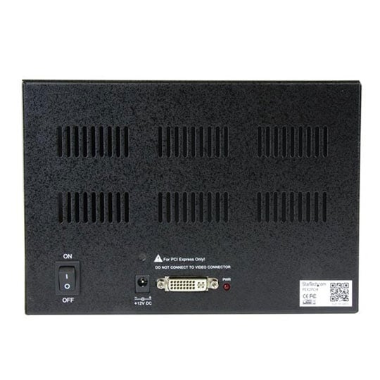 StarTech.com Desktop PCI-E to 4 slot PCI Expansion Bay - Black LN69844 ...