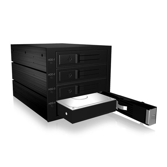 ICY BOX HDD Backplane for 4x 3.5" SATA/SAS HDD/SSD LN69821 - IB-564SSK ...