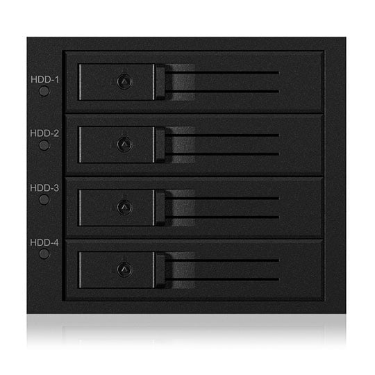 ICY BOX HDD Backplane for 4x 3.5" SATA/SAS HDD/SSD LN69821 - IB-564SSK ...