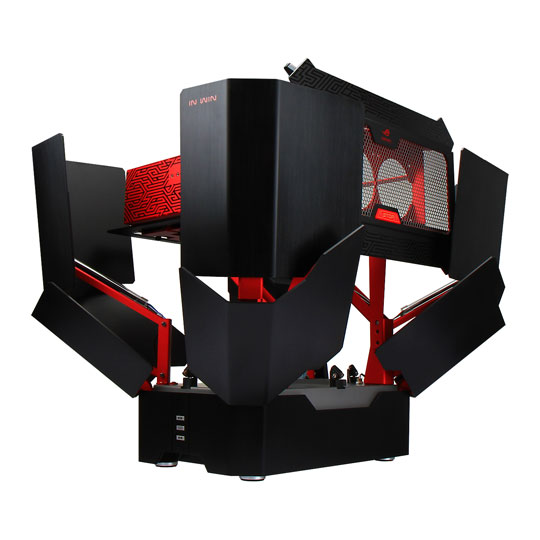 In Win H Tower ROG Ultimate Aluminum PC Gaming Motorised Transformer ...