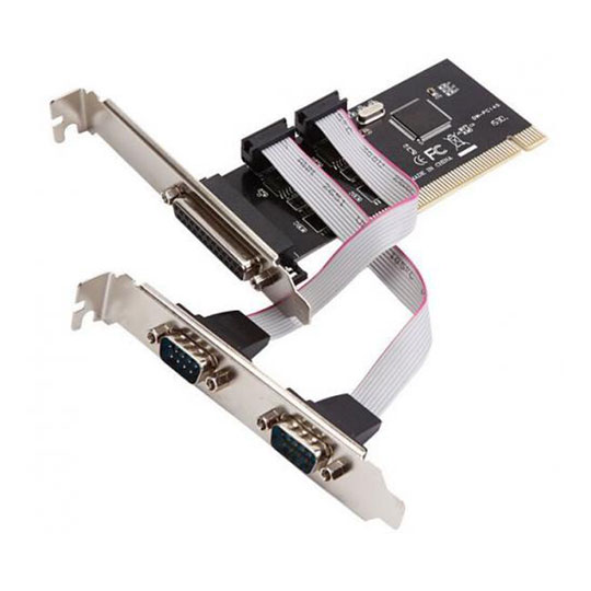 Combo Parallel and Serial IO card from Dynamode PCI-1P-2S LN70421 | SCAN UK