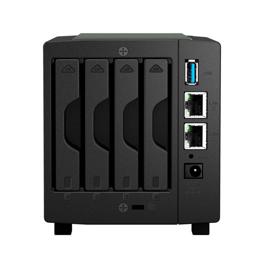 4 Bay mini NAS for 2.5" SSD or HDD from Synology LN70320 - ds414slim ...