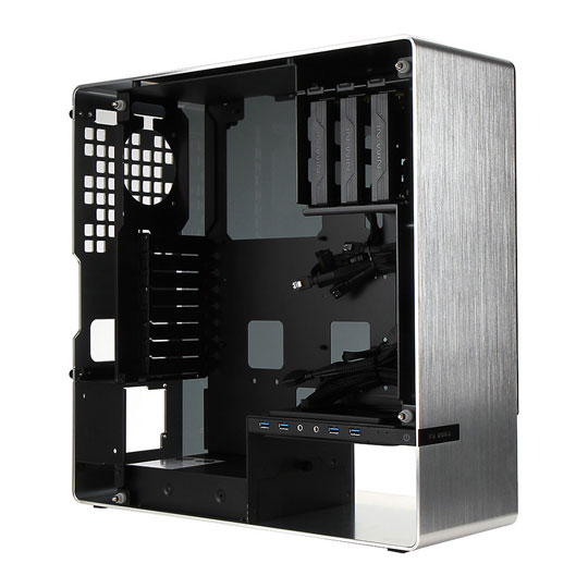 In Win 904 Plus Silver Glass Aluminium PC Gaming Case LN70558 - 904 ...