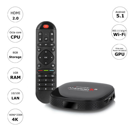 Sumvision cyclone x8 Media Streamer LN70654 - cyclonex8 | SCAN UK