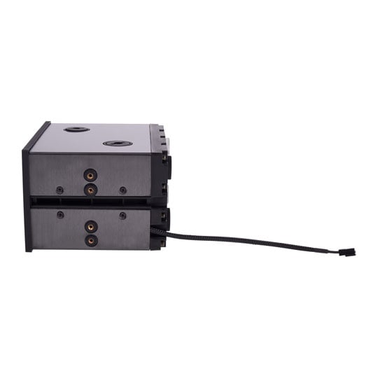 Alphacool Eisfach Dual 5.25" Bay Water Cooling Reservoir/Station ...