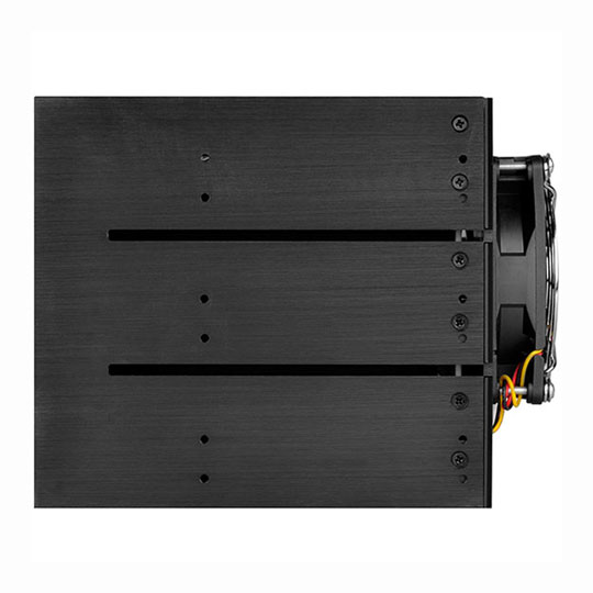 SilverStone FS212 Triple 5.25" 12 2.5" HDD/SSD Drive Enclosure LN70870 ...
