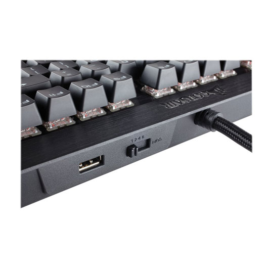 K70 RGB Corsair Rapidfire Mechanical Gaming Keyboard with USB pass ...